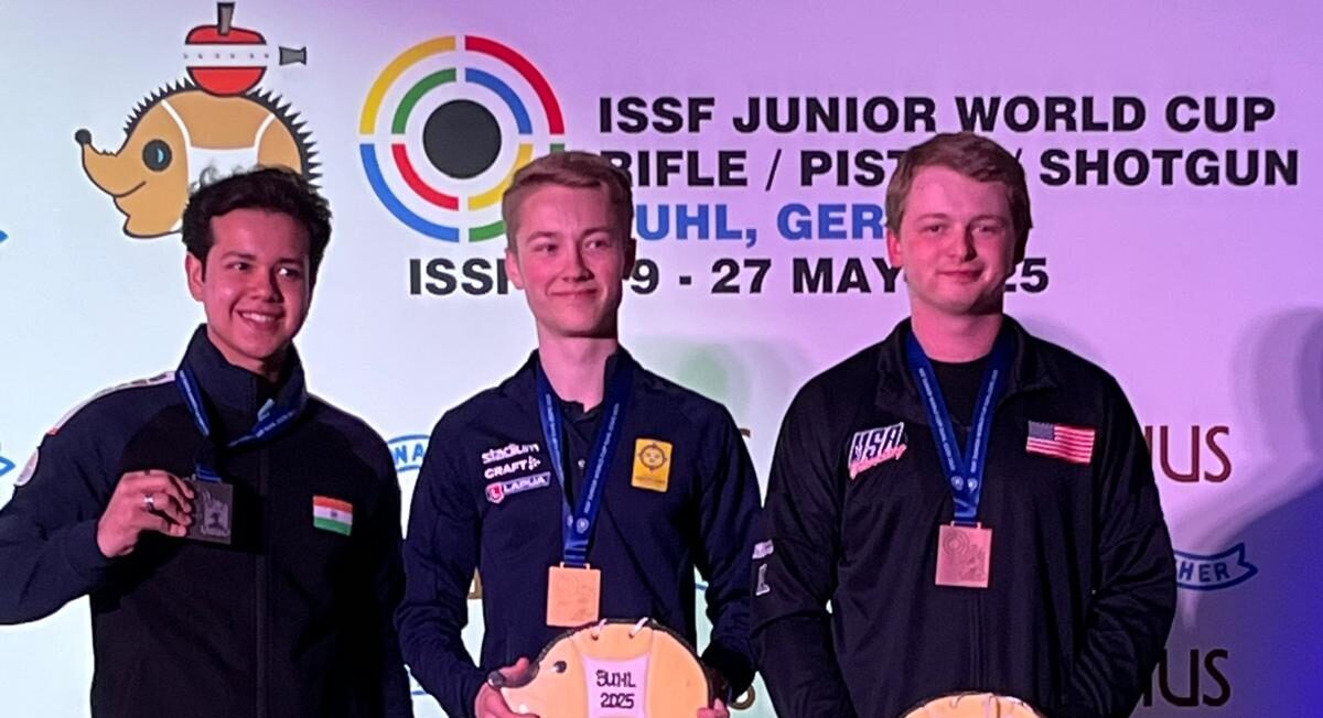 Griffin Lake Earns First Medal for Team USA at 2025 ISSF Suhl Junior World Cup | USA Shooting